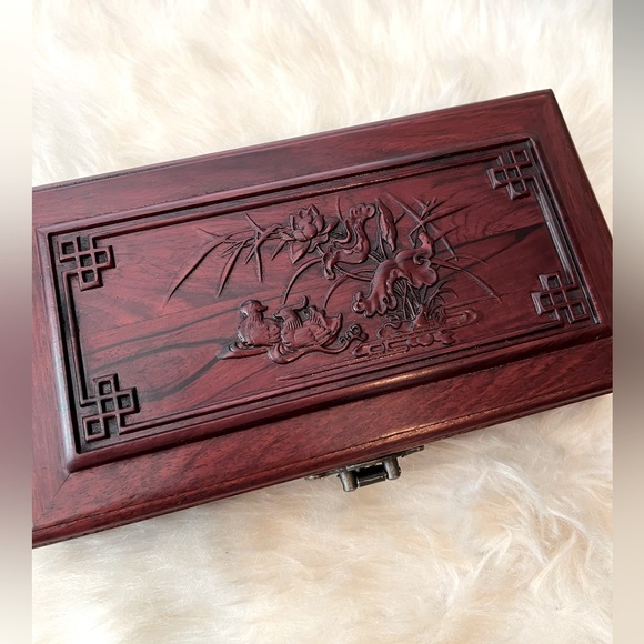 Storage & Organization | Wooden Oriental Style Duck Box | Poshmark